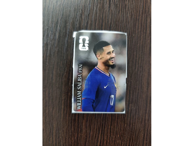 Coca cola sličica CC9-WILLIAM SALIBA-World cup 2026