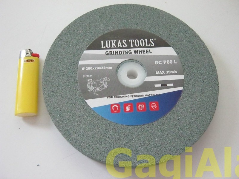 Brusni kamen za tocilo 200x20x32mm GC P60 L