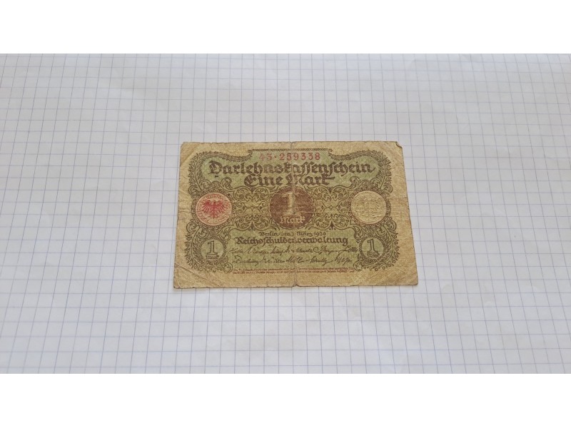 NEMACKA 1 MARK 1920 GODINA