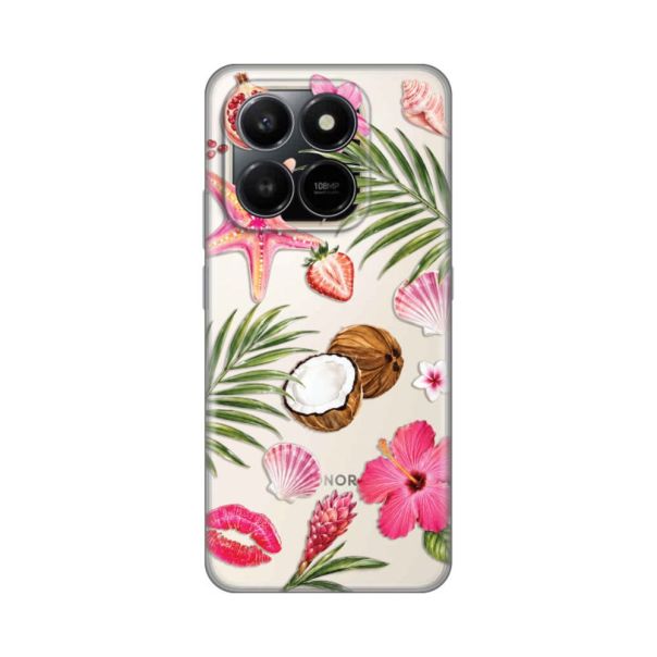 Maska za Honor X7d 4G/400 Smart 5G Coconut Paradise Silikonska Print