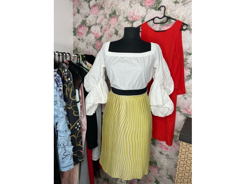 Zara basic bela majica
