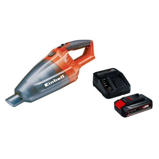 EINHELL TE-VC 18 Li - Solo, Akumulatorski usisivač + Power-X-Change 18V 2,5Ah punjač i baterija