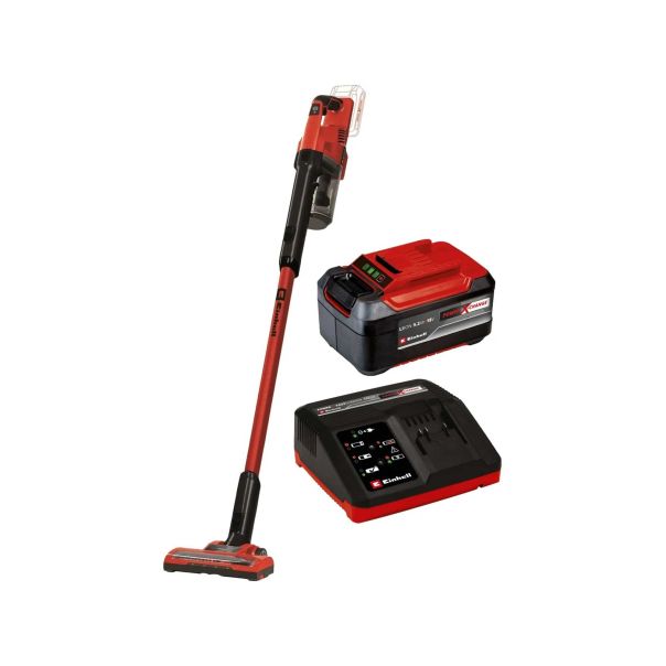 EINHELL Akumulatorski štapni usisivač TE-SV 18 Li-Solo + Power-X-Change 18V 4,0Ah punjač i baterija