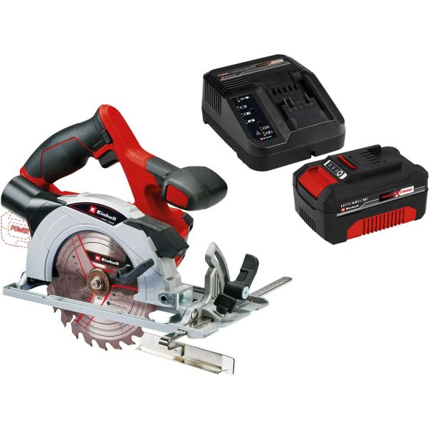 EINHELL Akumulatorska ručna kružna testera TE-CS 18/150 Li - Solo + Power-X-Change 18V 4,0Ah