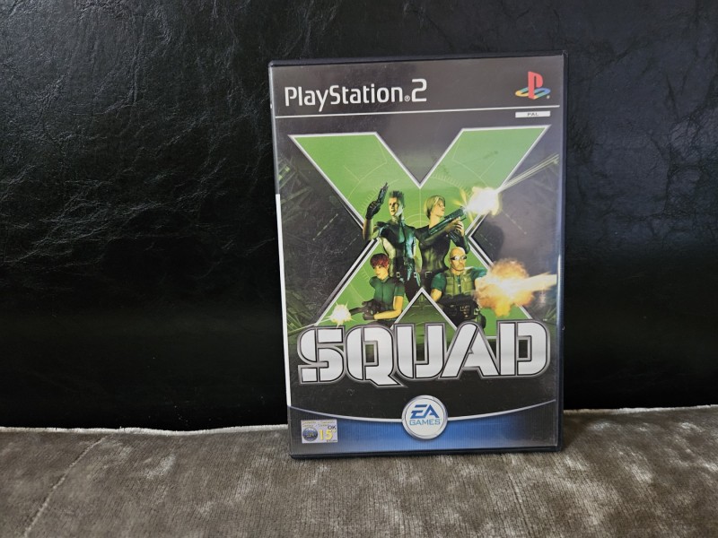 X Squad Sony PS2 UK