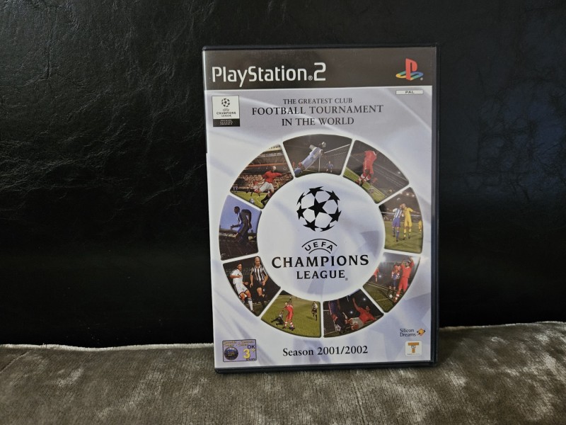 UEFA Champions League 2001 2002 Sony PS2 UK