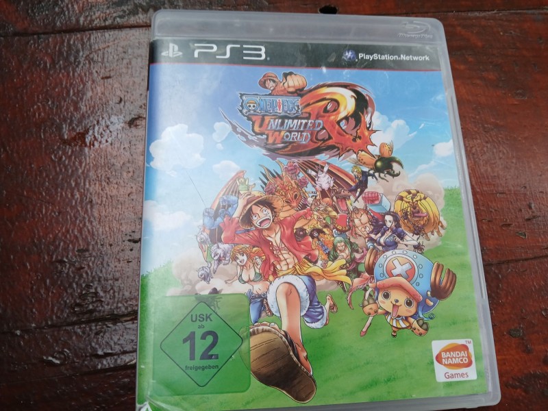 PS3 ONE PIECE Unlimited World Red
