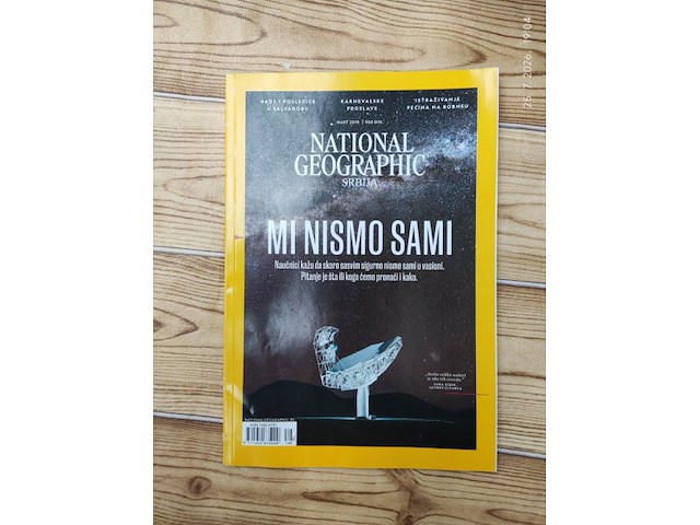 Nacionalna geografija,mart 2019