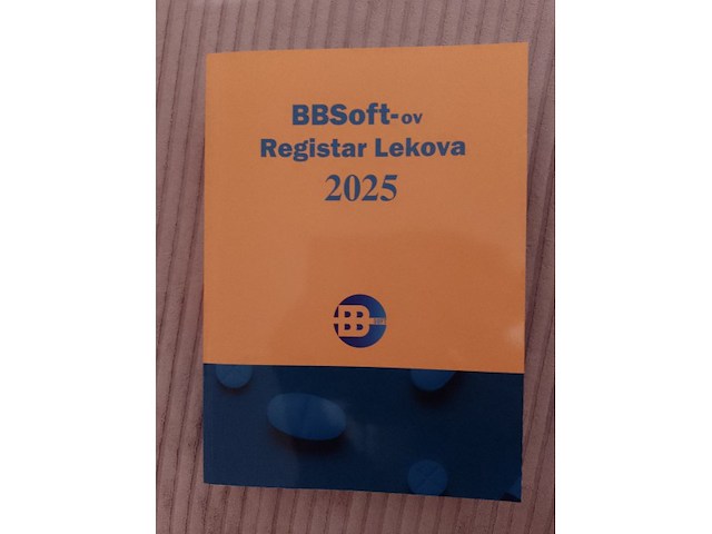 BBSoft-ov Registar Lekova 2025