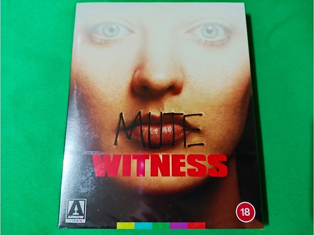 MUTE WITNESS (Slipcover+Booklet) - Limited Blu-ray NOVO