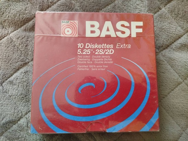 BASF Floppy diskete 5.25 2S/2D NOVO