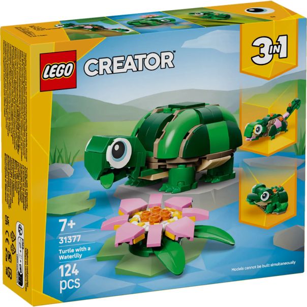 LEGO 31377 Kornjača i cvet lokvanja