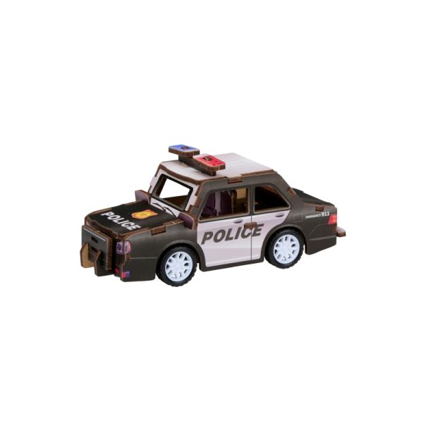EDDY TOYS Drvena 3D slagalica Policija