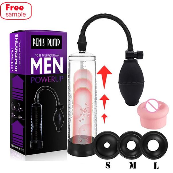 Vakuum pumpa za penis sa pumpicom