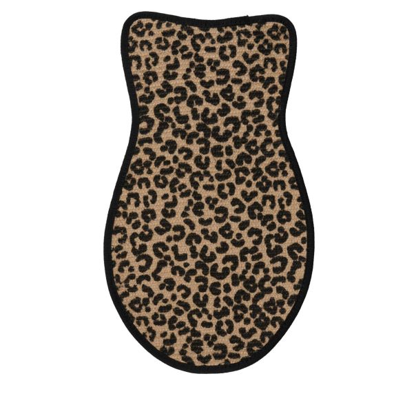 PET TOYS Grebalica za mačke – prostirka Leopard 50 × 30 cm
