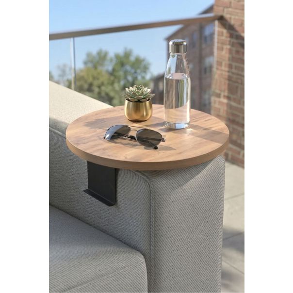 HANAH HOME Konzolni sto Artmtksofa1, braon
