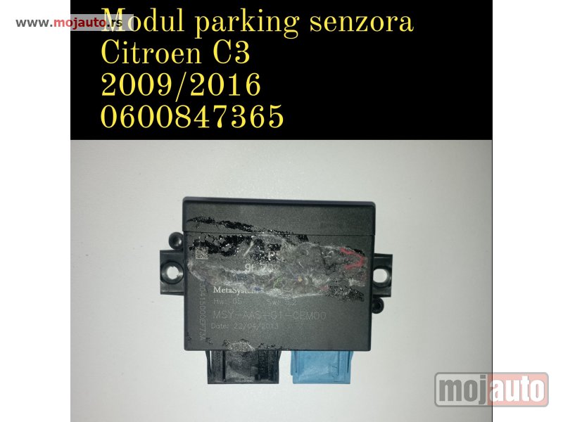 Modul parking senzora za Citroen C3 od 2009. do 2016. god.