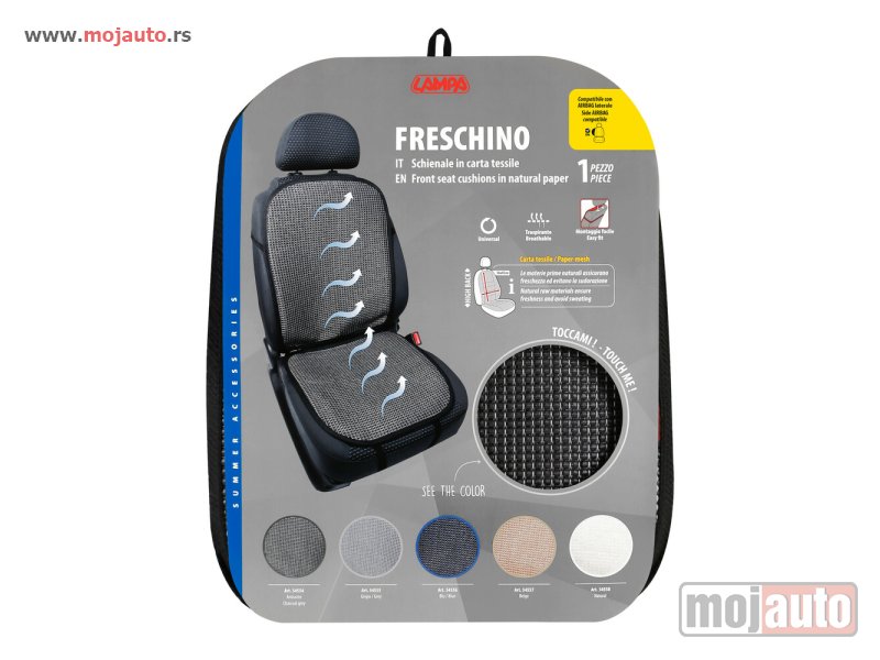 Freschino obloga sedišta protiv znojenja...