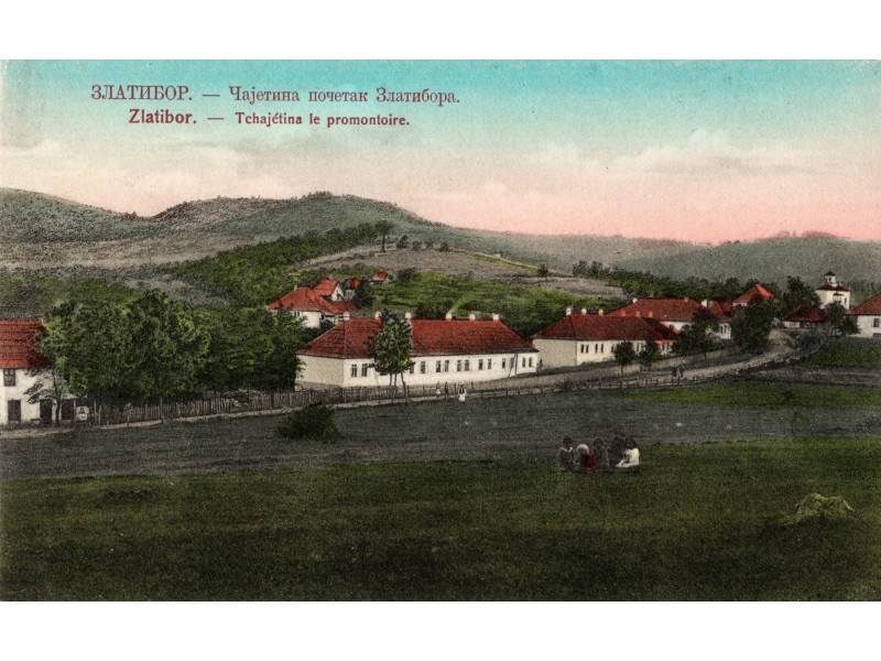Zlatibor - Cajetina - Pravoslavna crkva u pozadini