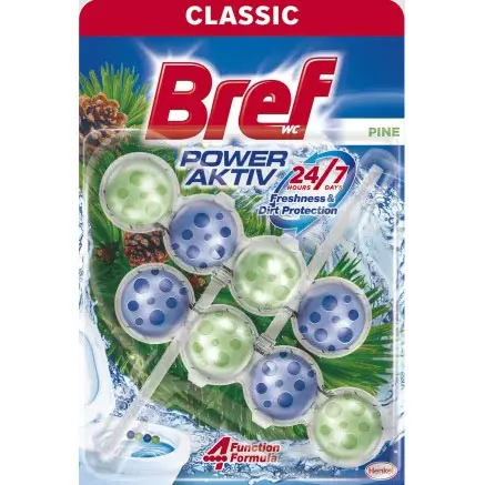 Bref Power Aktiv kuglice WC osveživač PINE 2x50gr
