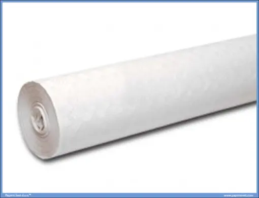 Papirni stolnjak BELI 25m x 1,2m UNL-0484