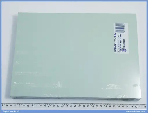 Karton u boji A4 1/100, 200gr SIVI/GRIGIO, Fabriano