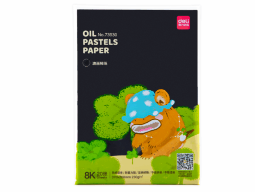 Slikarski blok CRNI Oil Pastel papir A3 73930, Deli