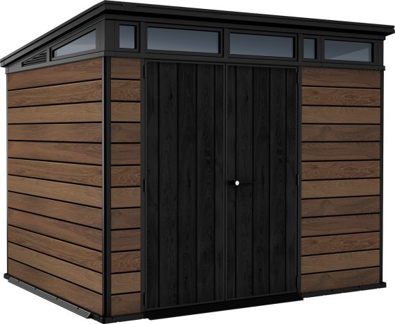 Keter Baštenska kućica deco pent 9×7, boja oraha, keter 059818