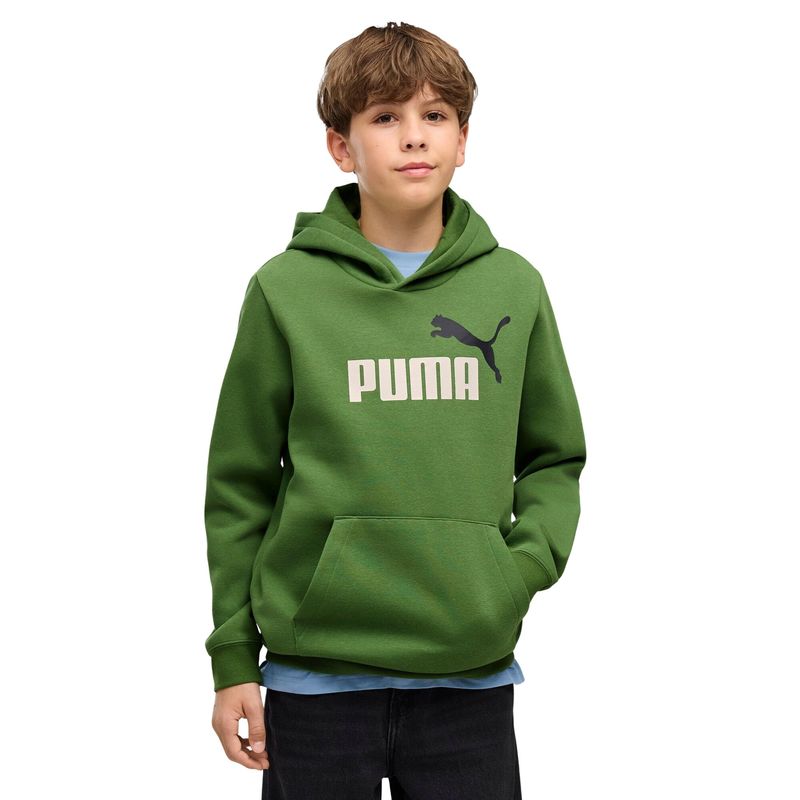 DEČIJI DUKS PUMA ESS 2 COLOR NO. 1 LOGO HOODIE FL B