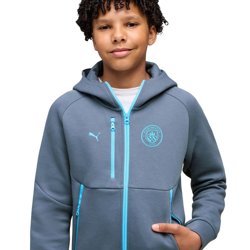 DEČIJI DUKS ZA ZIPOM PUMA MCFC PUMATECH FZ HOODIE JR