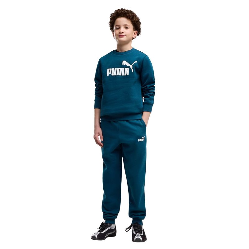 DEČIJA TRENERKA PUMA ESS NO.1 LOGO CREW SWEAT SUIT FL B