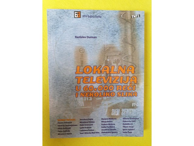 Lokalna televizija u 60.000 reči i nekoliko slika