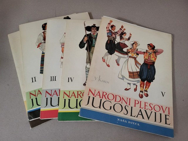 Narodne nosnje Jugoslavije I - V, Vladimir Kirin