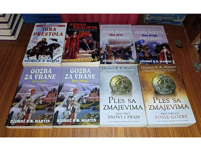 PESMA LEDA I VATRE 1-8 - Dzordz R.R. Martin