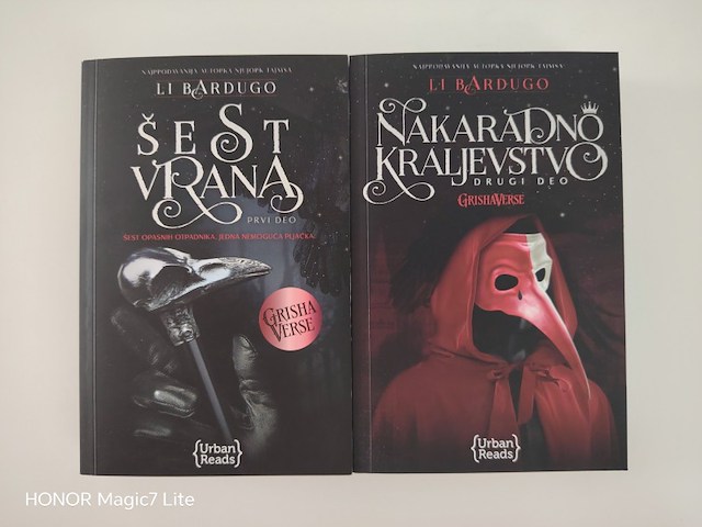 Li Bardugo - Šest vrana i Nakaradno kraljevstvo, NOVO