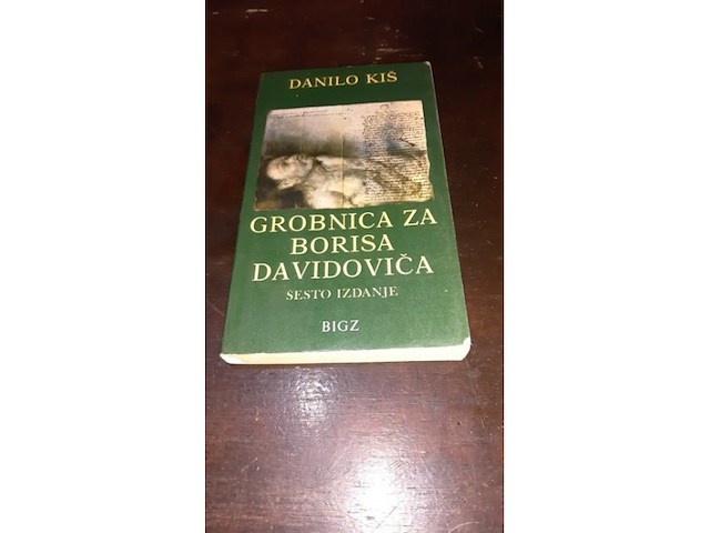 Grobnica za Borisa Davidoviča