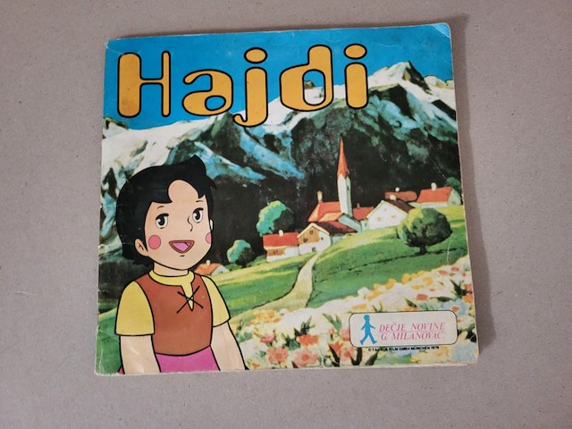 Hajdi, Panini album za slicice, Fali 5 slicica!