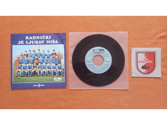 VA - Radnički Je Ljubav Niša (singl + nalepnica)