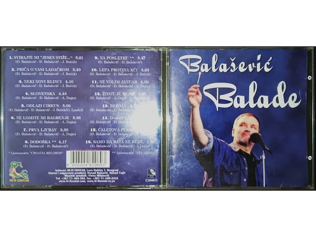 Djordje Balasevic-Balade 1.Press CD (2000)