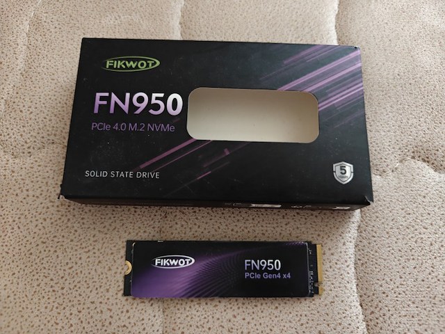 4TB SSD Fikwot FN950 M.2 PCIe Gen4 x4 5000/4500 MB/s