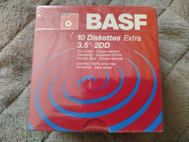BASF Floppy diskete 3.5` 2DD NOVO