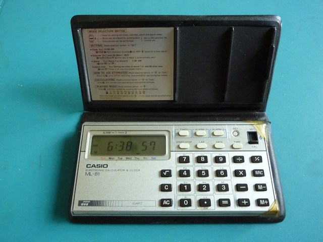 CASIO ML-81 stari kalkulator i sat sa muzikom