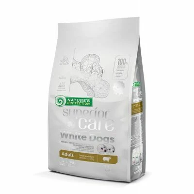 NATURE'S PROTECTION Superior Care Jagnjetina za male bele pse, 1,5kg
