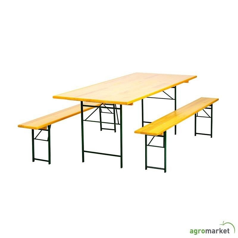 BASTENSKI SET SA KLUPAMA 200X70 9614