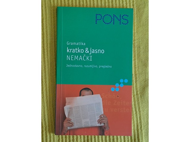 Gramatika kratko i jasno Nemački PONS