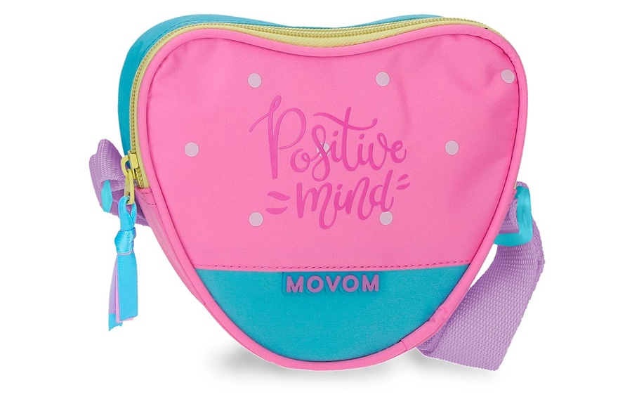 MOVOM POSITIVE MIND DEČIJA TORBA NA RAME – PINK