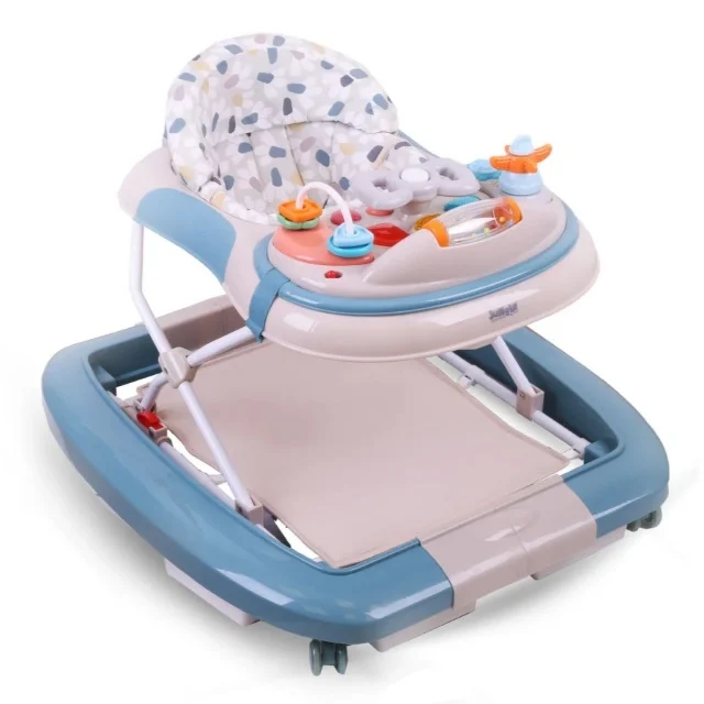 Jungle Klik Klak dubak klackalica za bebe sa igračkama - Blue