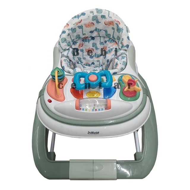 Jungle Klik Klak dubak klackalica za bebe sa igračkama - Dino