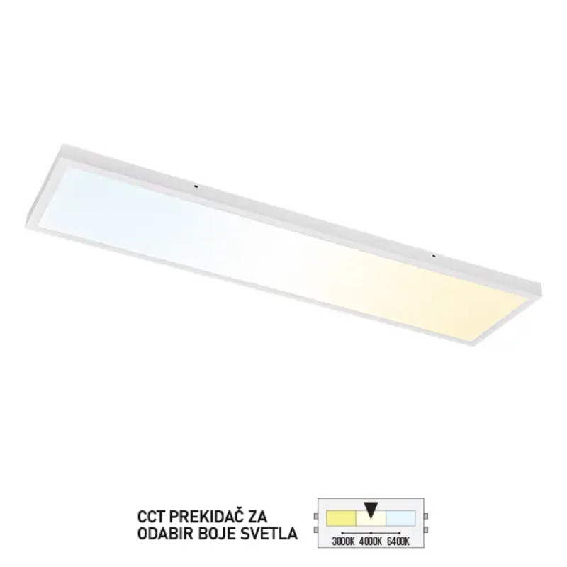 LED PANEL NADGRADNI 1200×300 LPA-08-1350P CCT FORMA