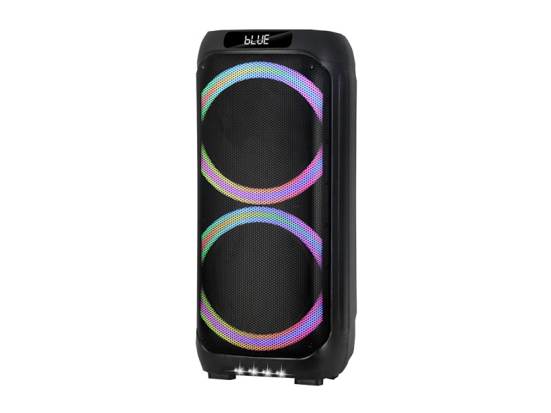 MS MOBILE ZVUČNIK BLUETOOTH NDR-1306 (DSP) 60W 2*6,5 INČA SA DVA MIKROFONA CRNI